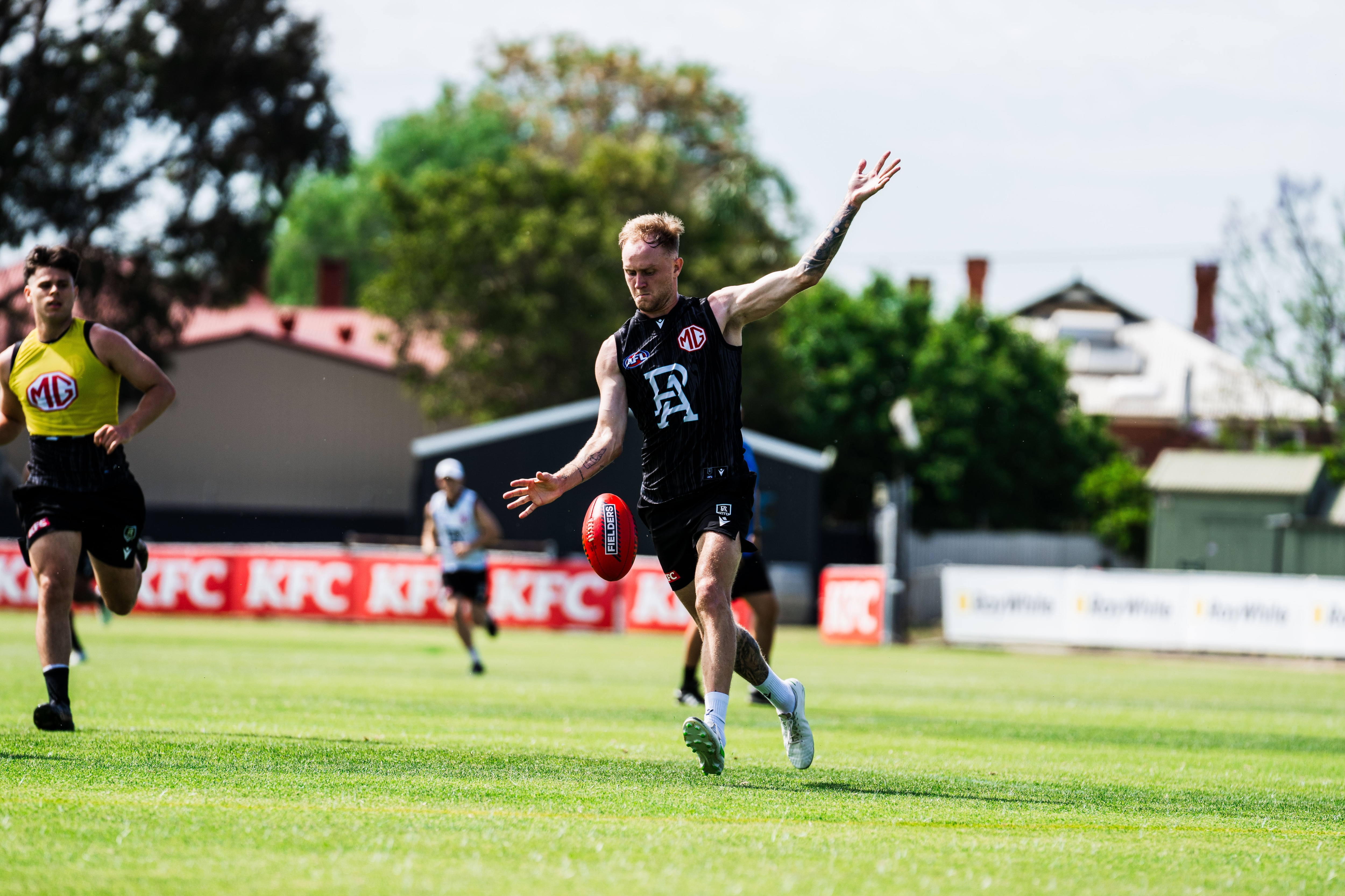 Train-on players audition for list spots
