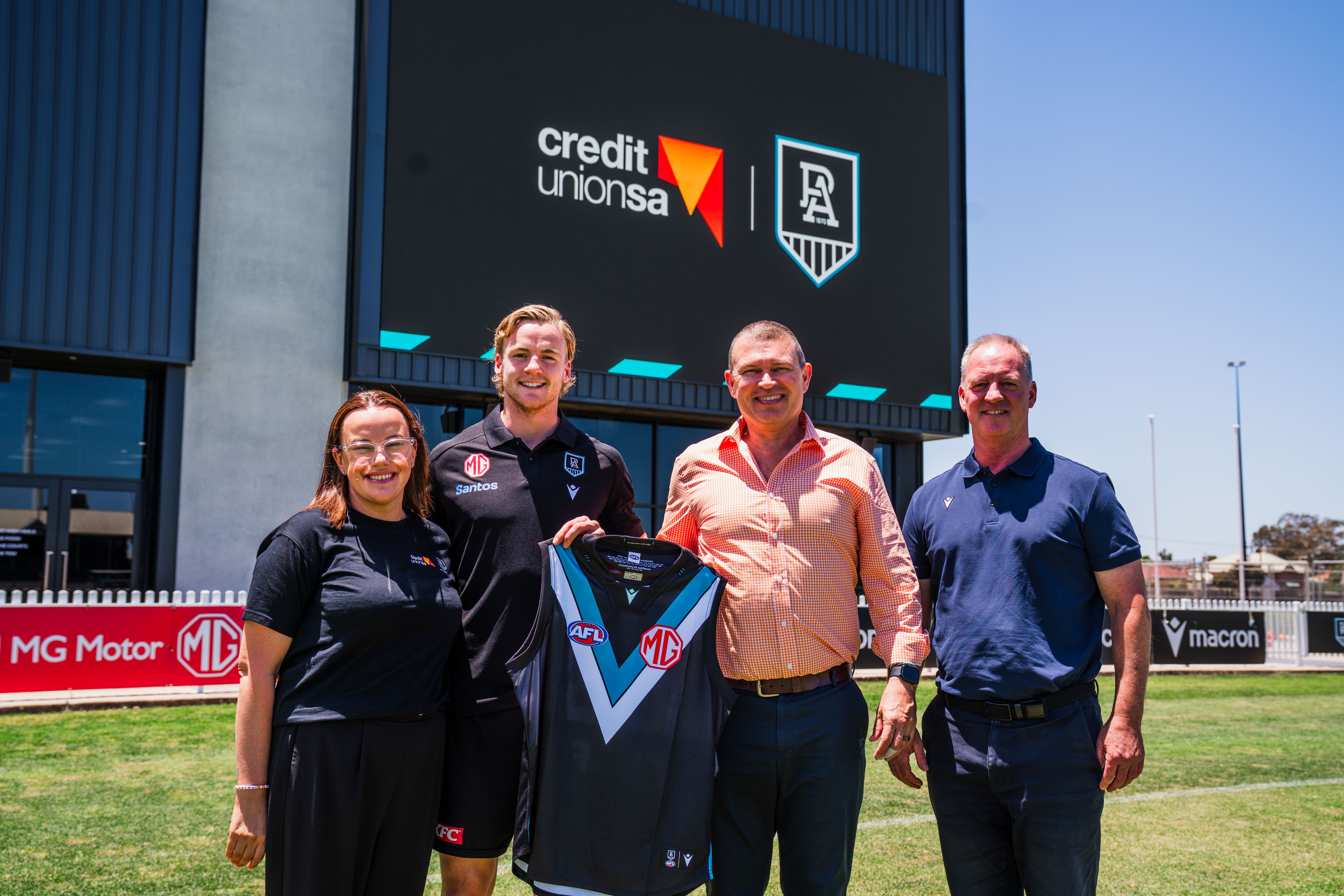 Credit Union SA extends partnership with Port Adelaide