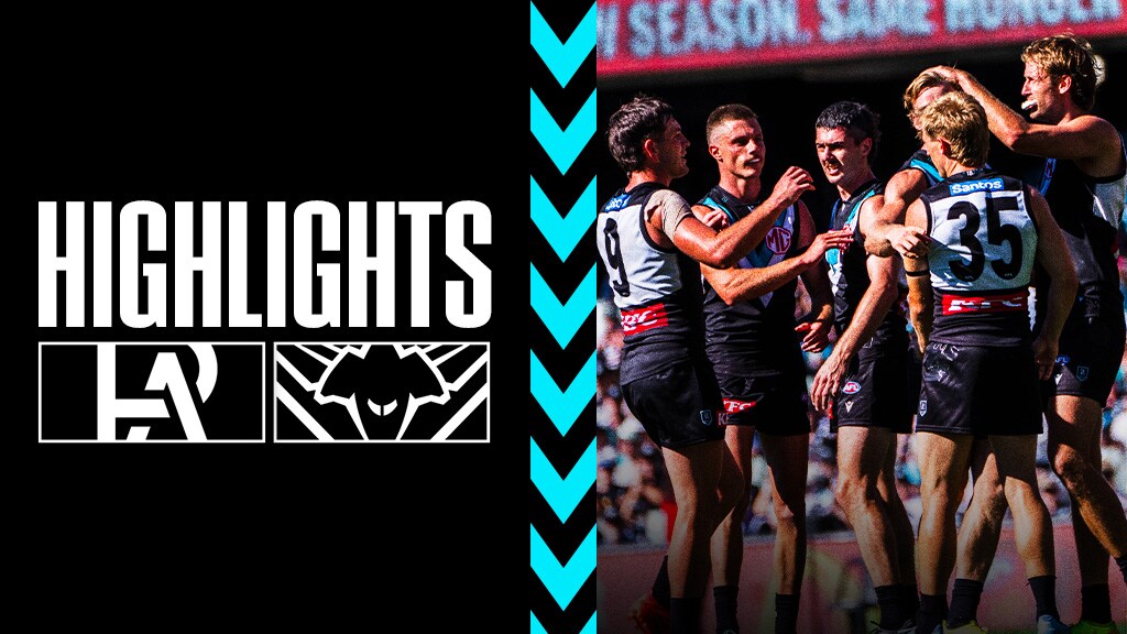 Highlights: Port Adelaide v Essendon