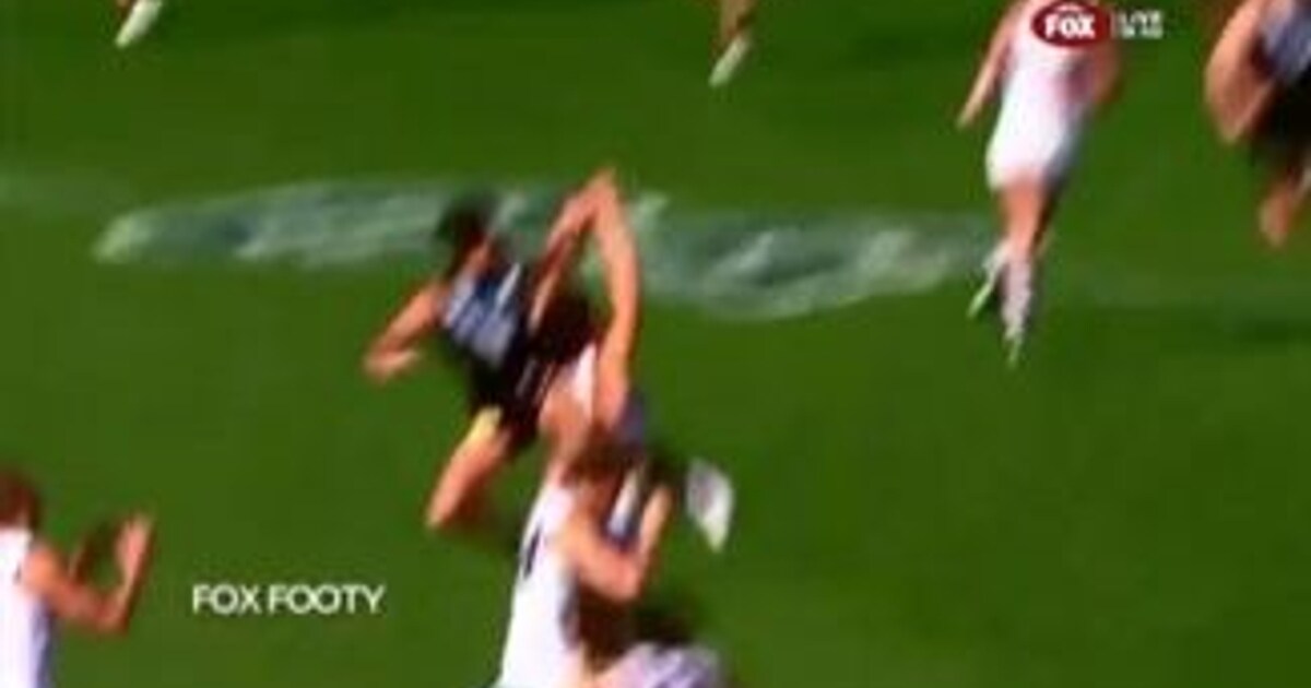 AFL 360 - Chad Wingard's screamer from all angles
