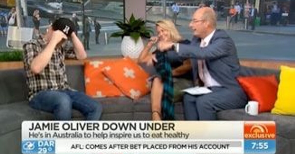 PTV: Kochie recruits Jamie Oliver