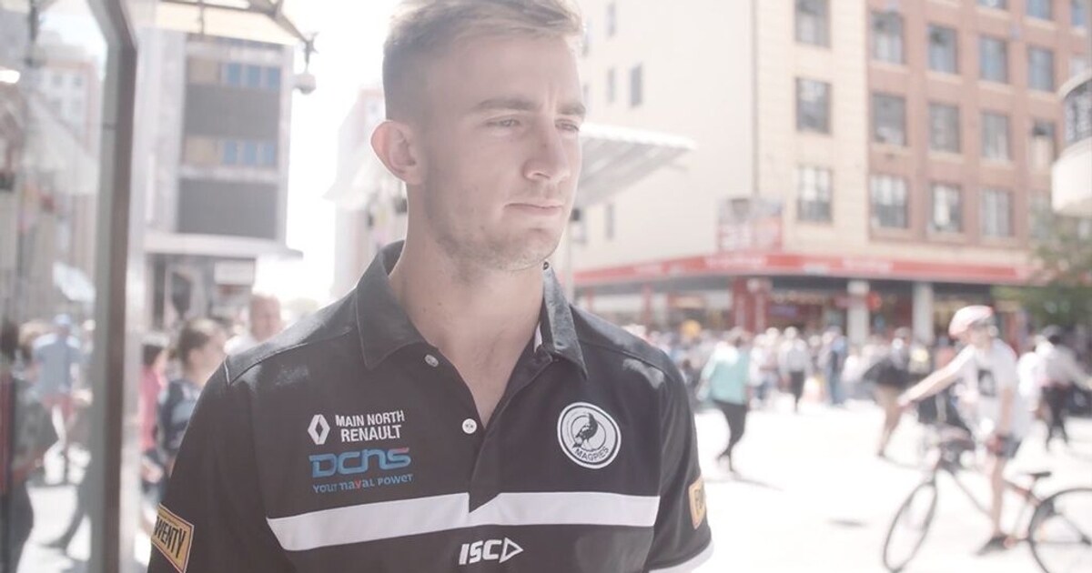 Dougal Howard at SANFL Grand Final teams presentation - PTV