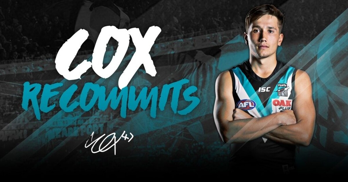 Tobin Cox re-signs | PTV