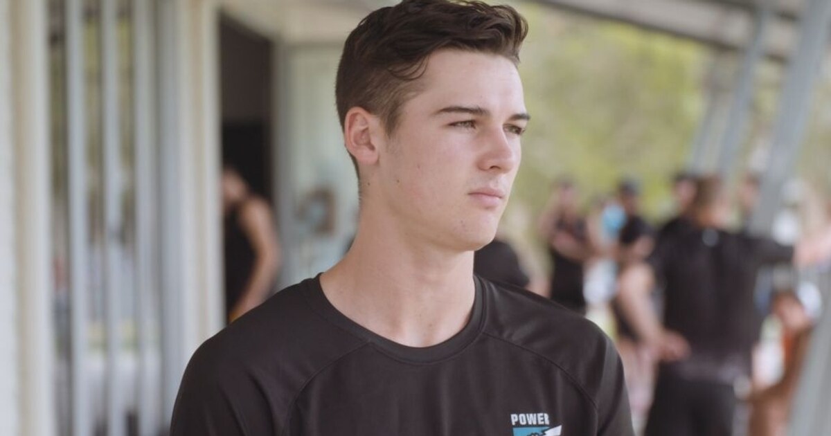 Connor Rozee press conference - 17 December 2018 - PTV