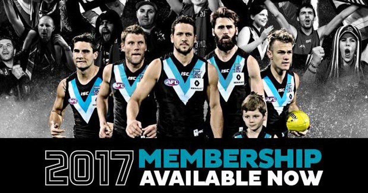 Port Adelaide launches 2017 membership