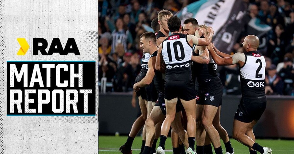 Match report: Port Adelaide surge to Showdown win