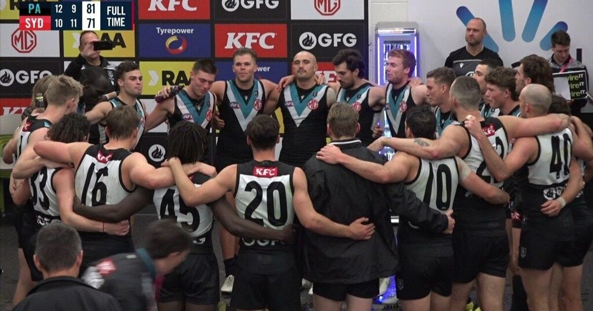 Team song: Port Adelaide