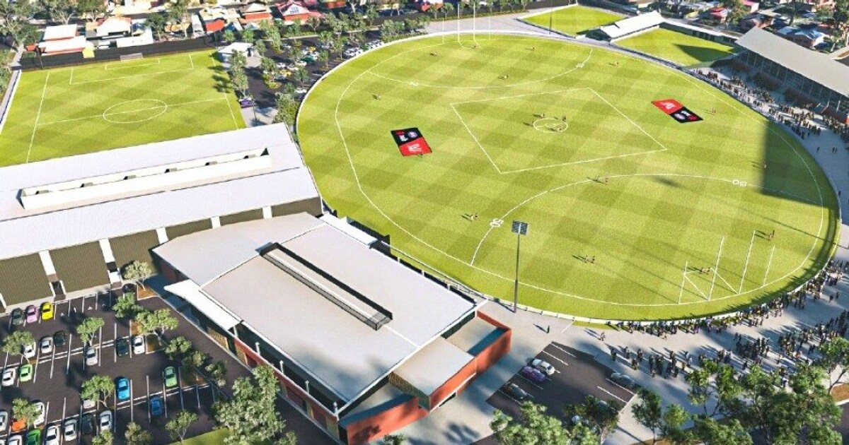 Fly-through: Alberton Oval Precinct Redevelopment | PTV