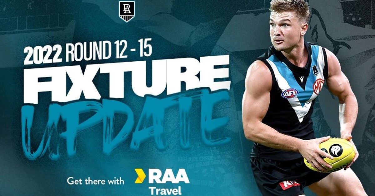 Fixture update: Rounds 12-15