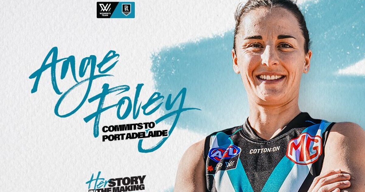 Ange Foley commits to Port Adelaide