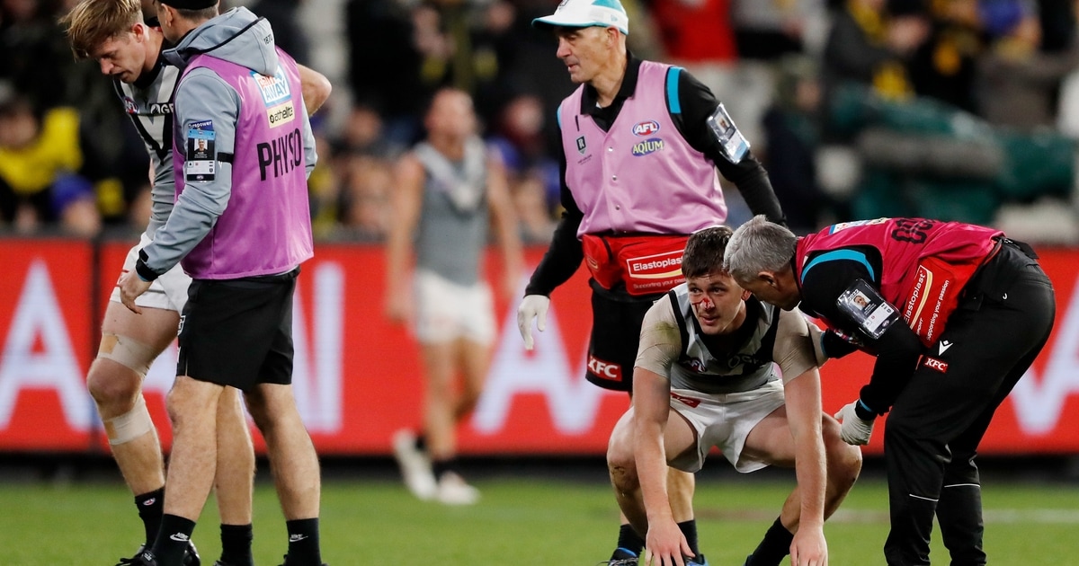 AFL 'satisfied' with Power's handling of sickening head clash