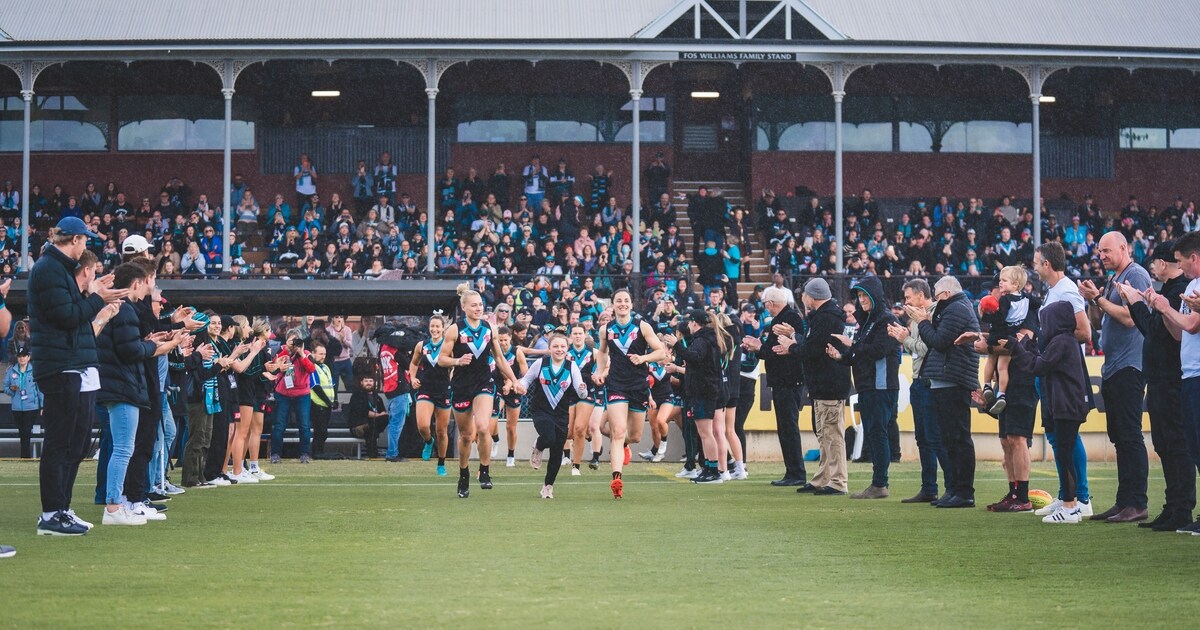 No place like home - Alberton Oval embraces AFLW inaugurals
