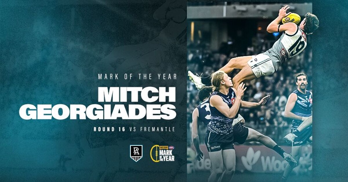 Georgiades wins Mark of the Year