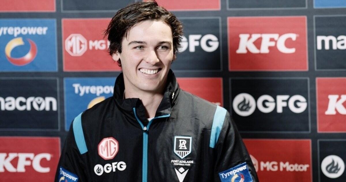 Connor Rozee press conference - 21 November 2022 | PTV