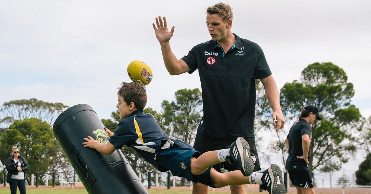 Port Adelaide to visit Whyalla for AFL Community Camp