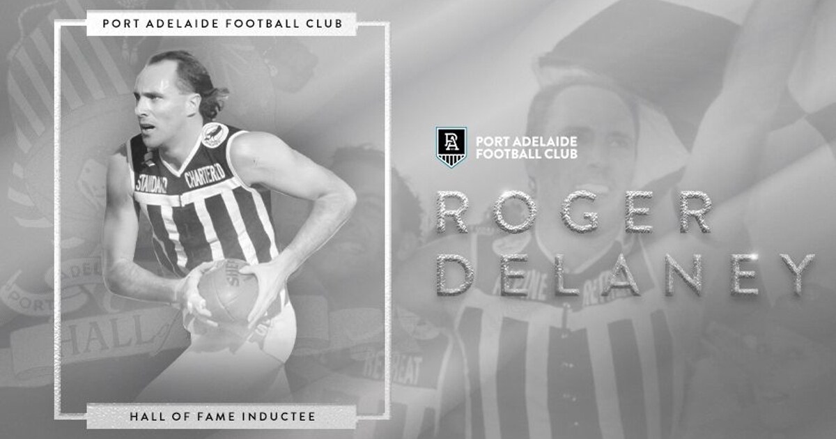 Premiership defender Roger Delaney inducted into Hall of Fame