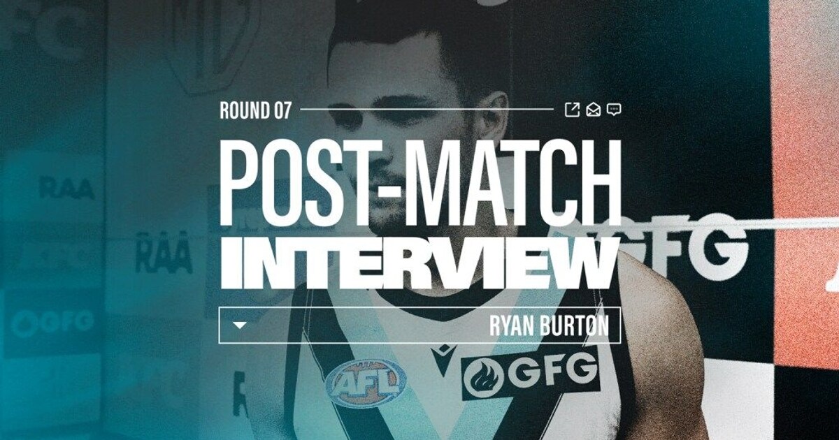 Post-match interview: Ryan Burton | PTV