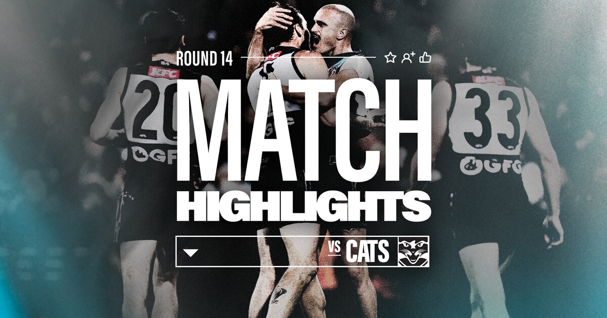 Highlights: Port Adelaide v Geelong | PTV