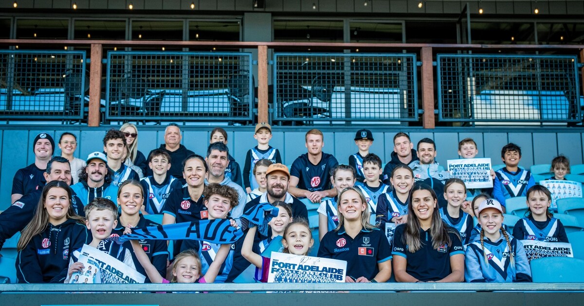 Past players and families enjoy afternoon at Alberton