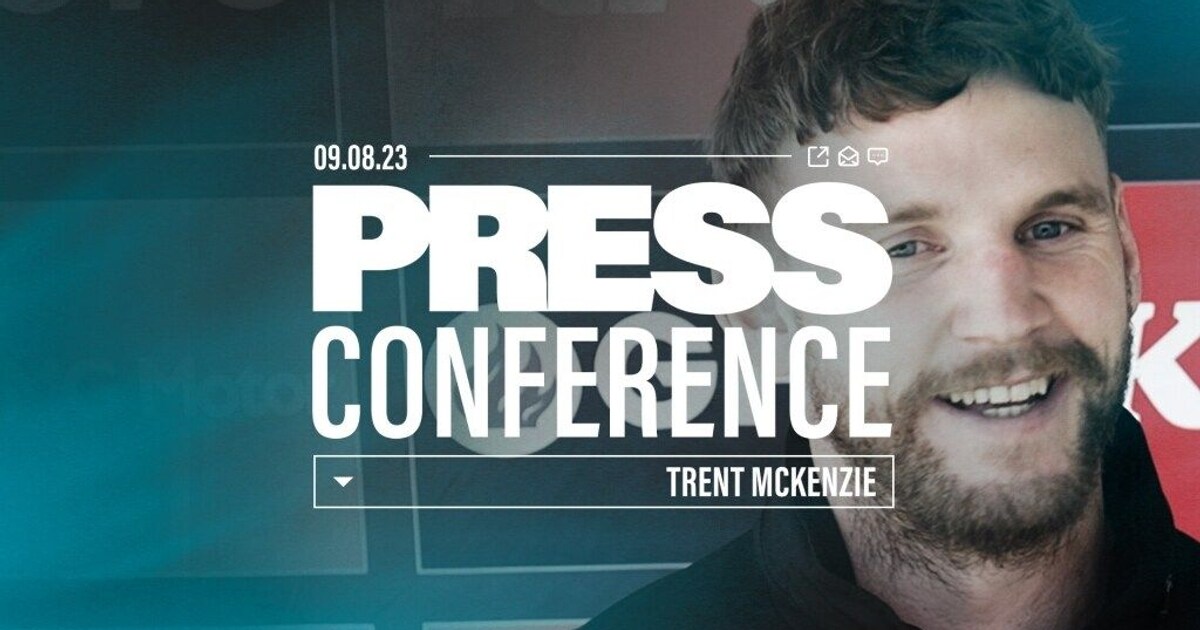 Trent McKenzie press conference - 9 August | PTV