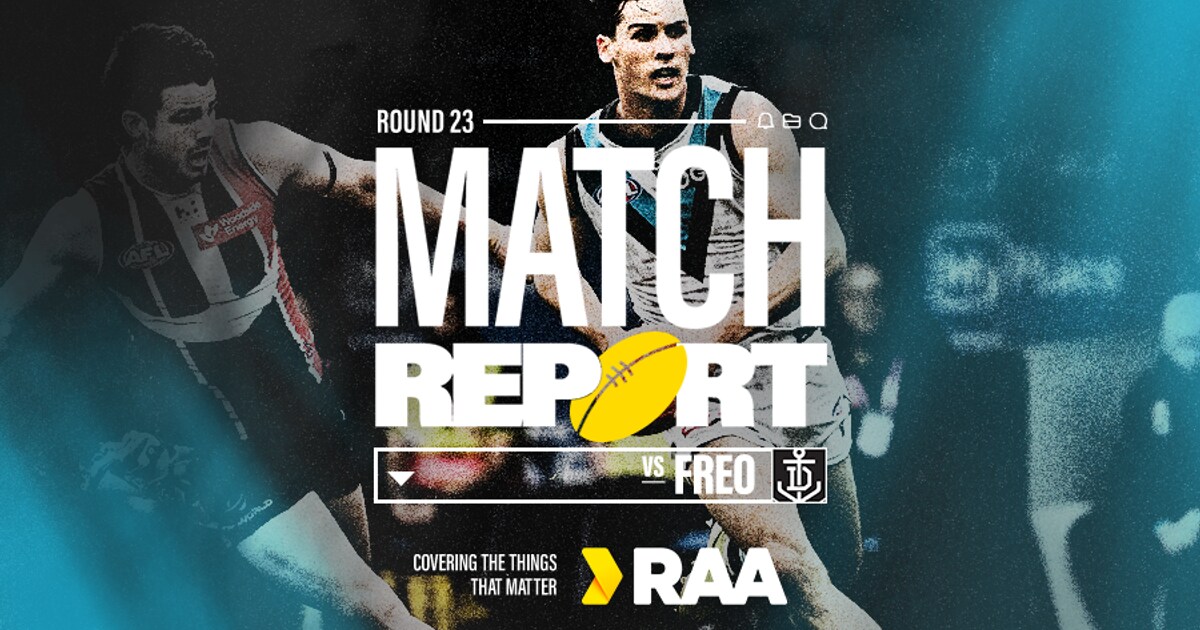 Match report: Power down Dockers to keep top two in sight