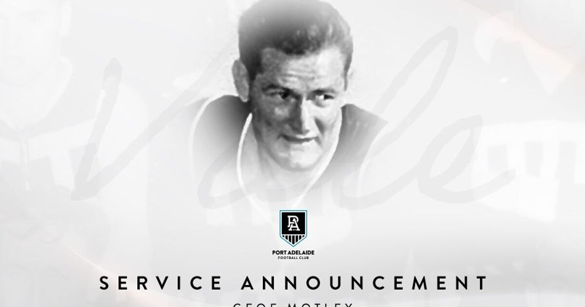 Geof Motley to be farewelled at Alberton