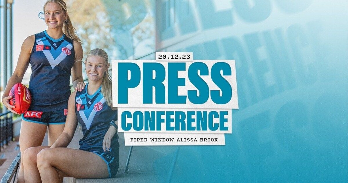 Piper Window & Alissa Brook press conference - 20 December | PTV