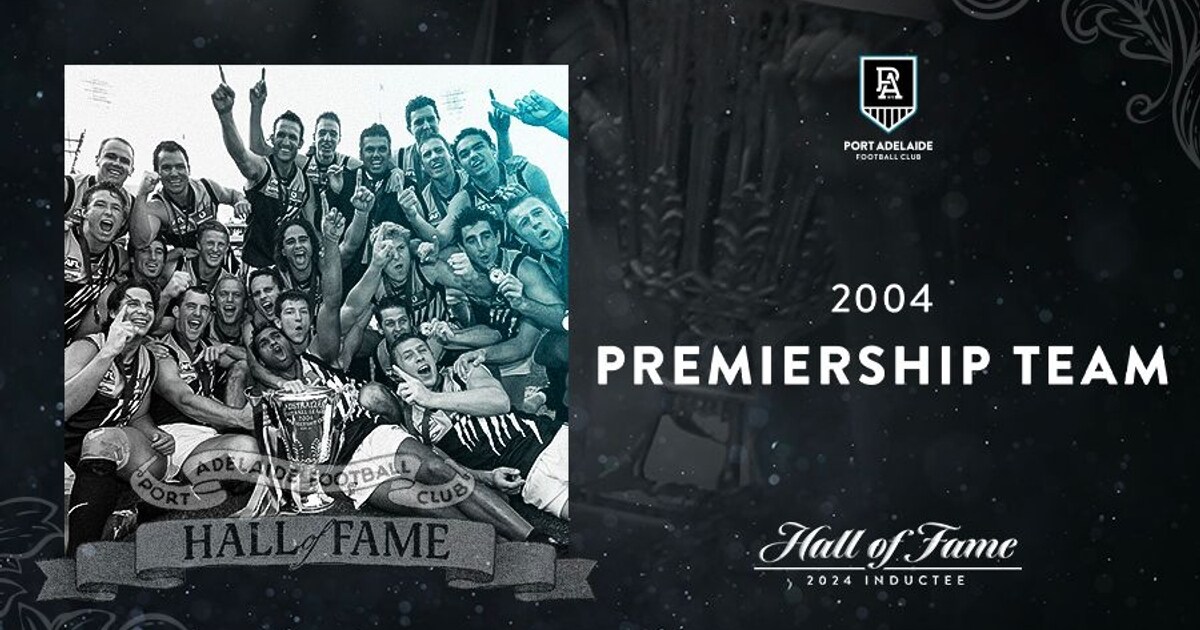 History making premiership side inducted into Hall of Fame