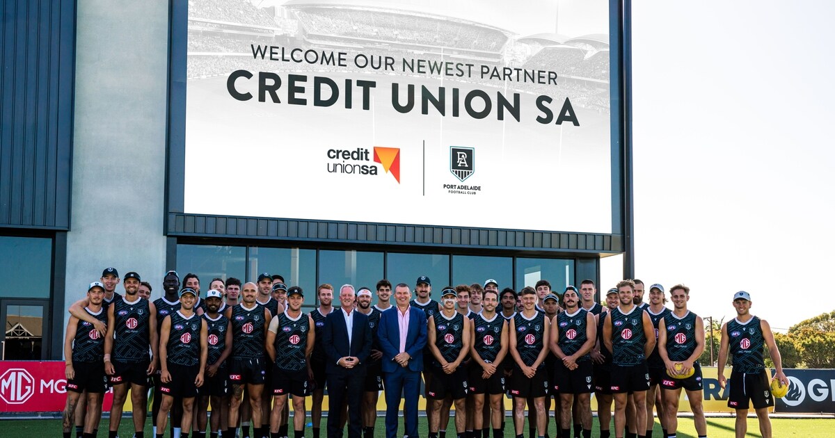 Port Adelaide partner with Credit Union SA