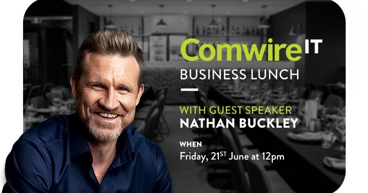 Comwire Business Lunch Series with special guest Nathan Buckley