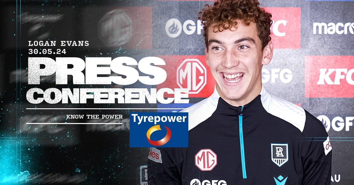 Logan Evans press conference - 30 May | PTV