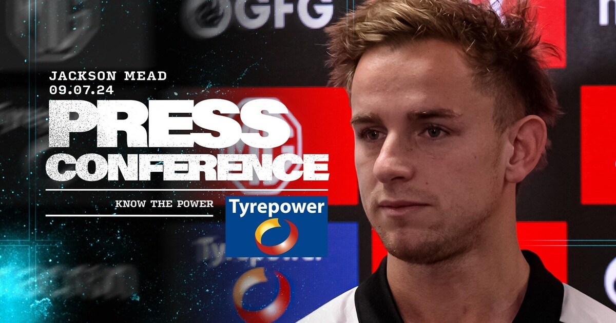 Jackson Mead press conference - 9 July | PTV