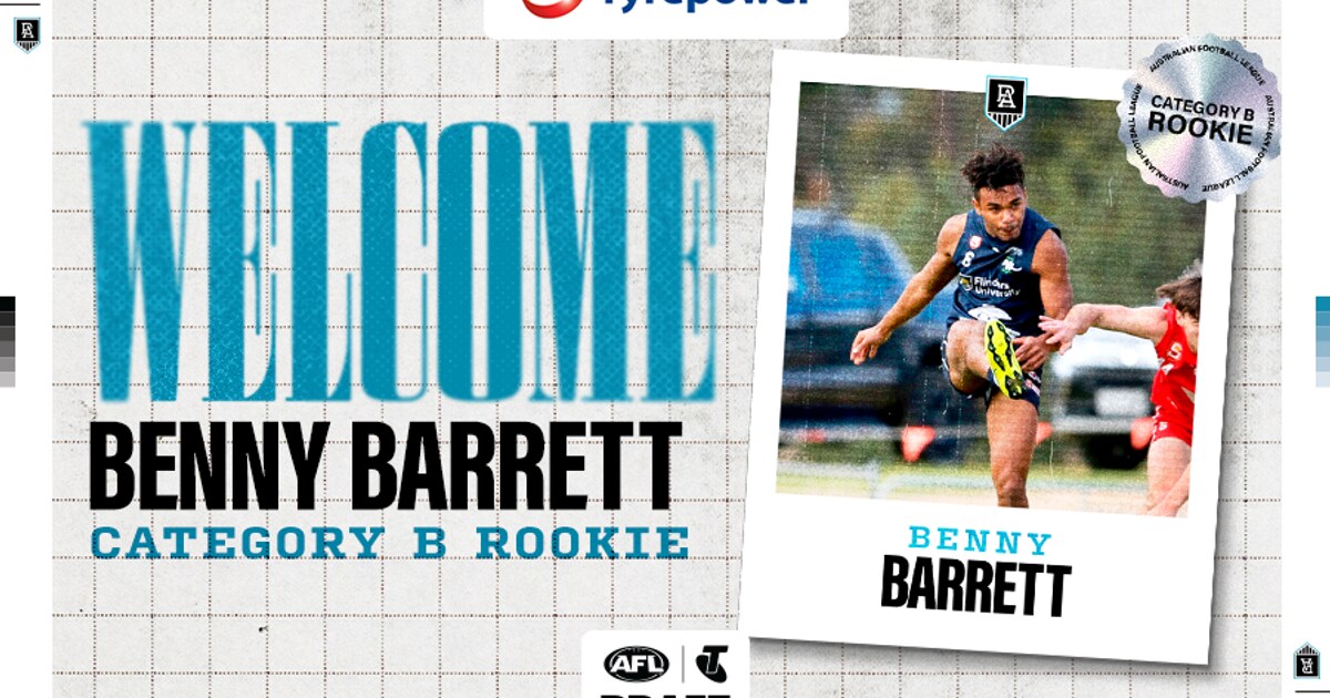 Electric small forward Benny Barrett joins Port Adelaide