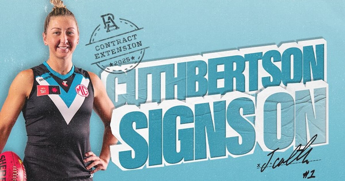 Captain Cuthbertson extends